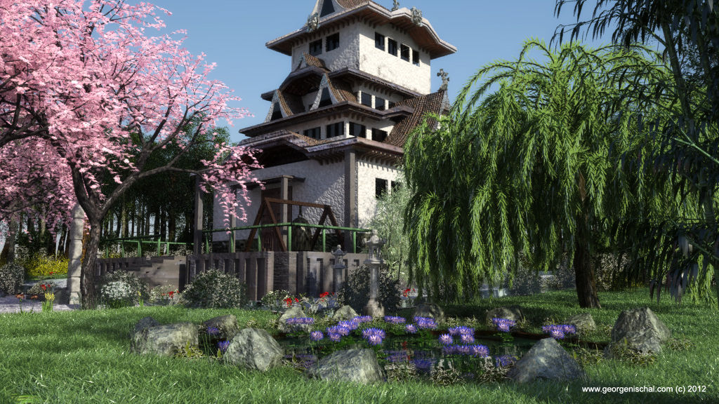 Zen Garden 3D: Architectural Exterior